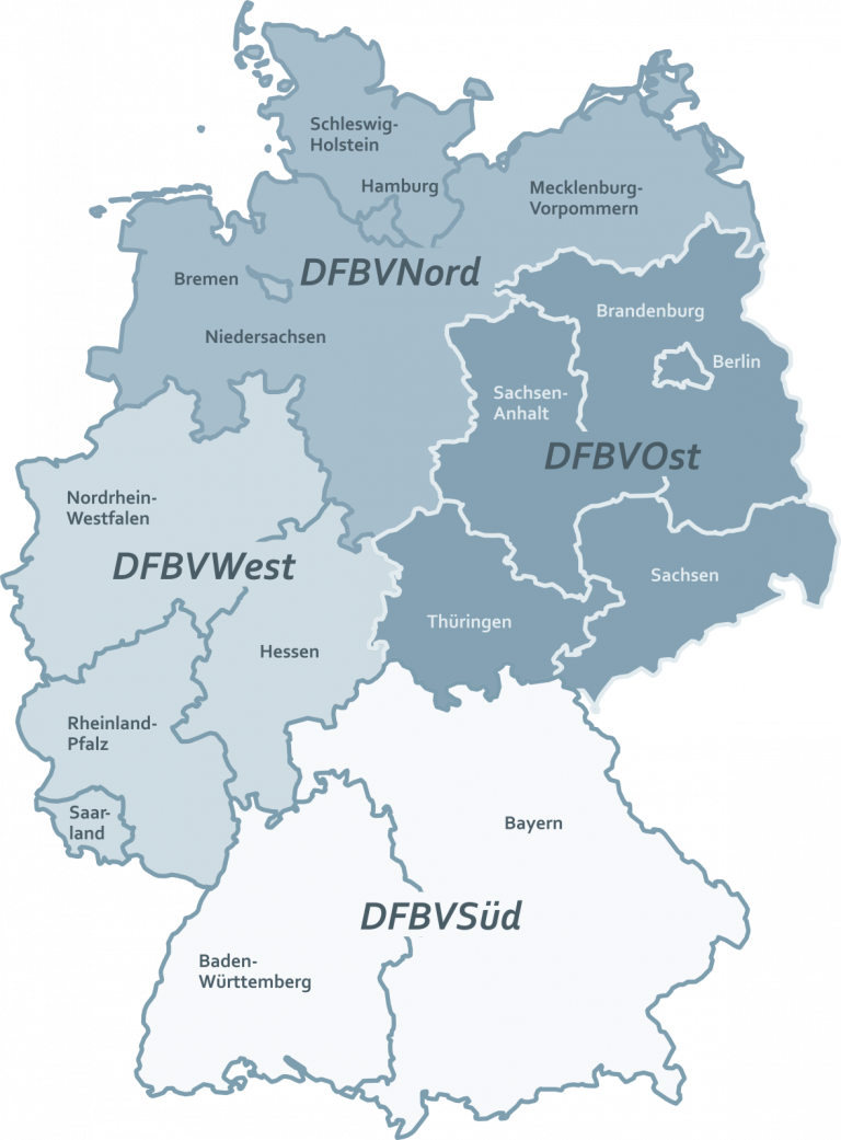 Deutschlandkarte | DFBV e.V.